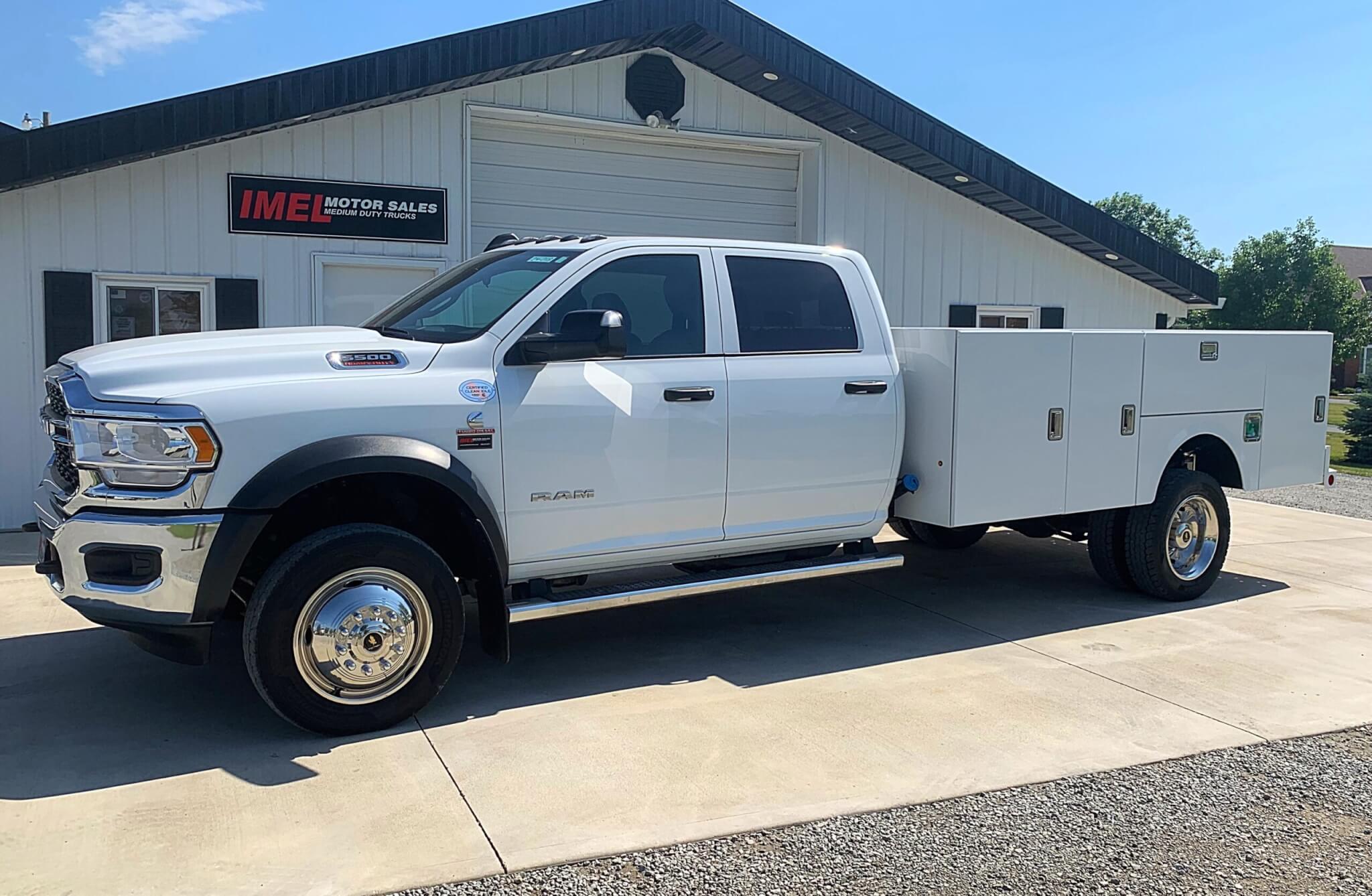 2022 RAM 5500 Crew Cab 4X4 Diesel w/ New Stahl Service Body
