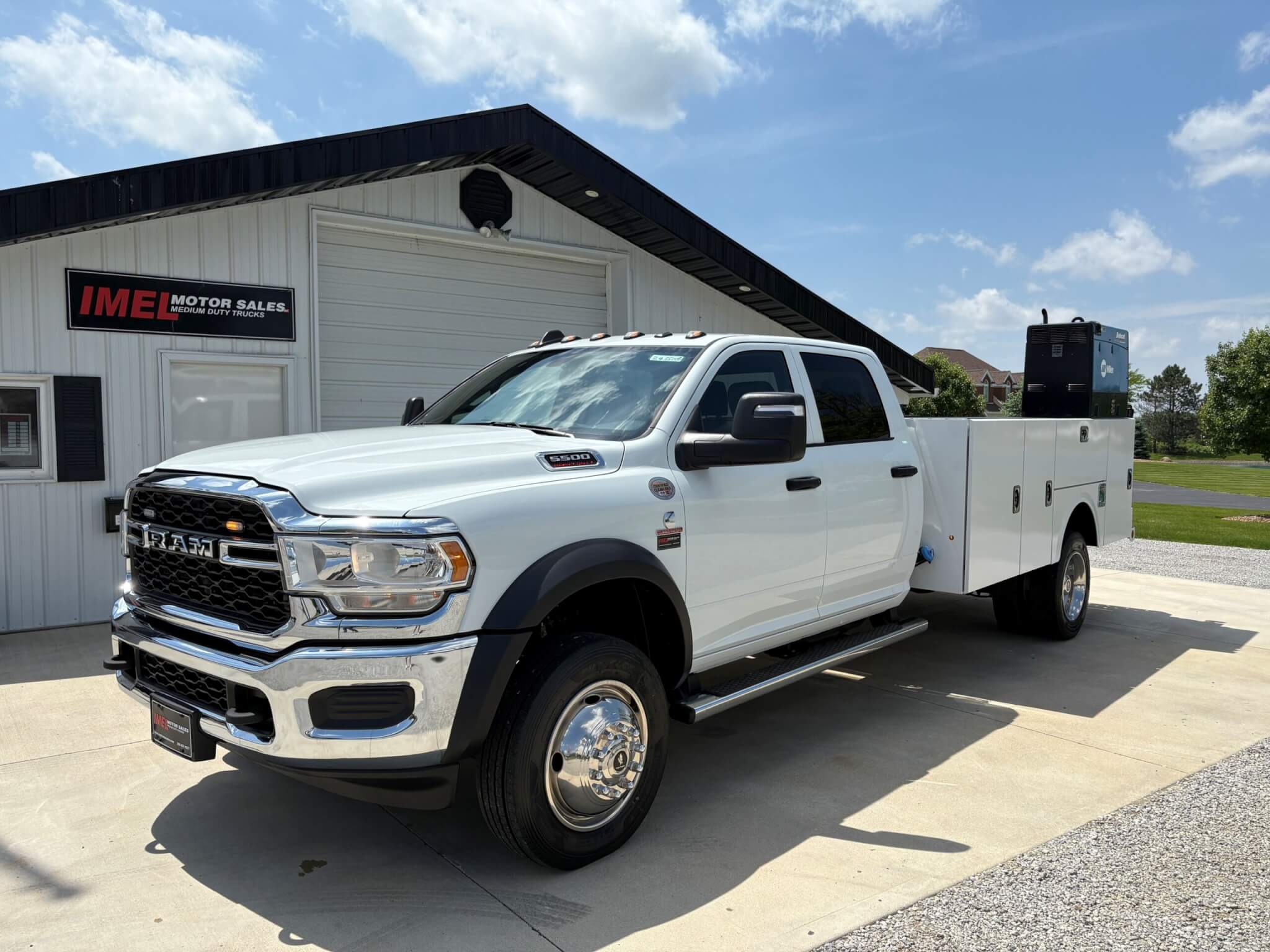2024 RAM 5500 6.7 CUMMINS DIESEL SERVICE TRUCK - Imel Motor Sales